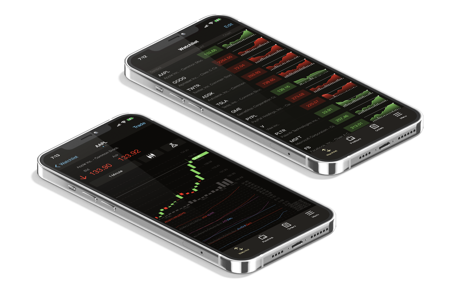 Redesign, Rewrite, and Update of an Options Trading App