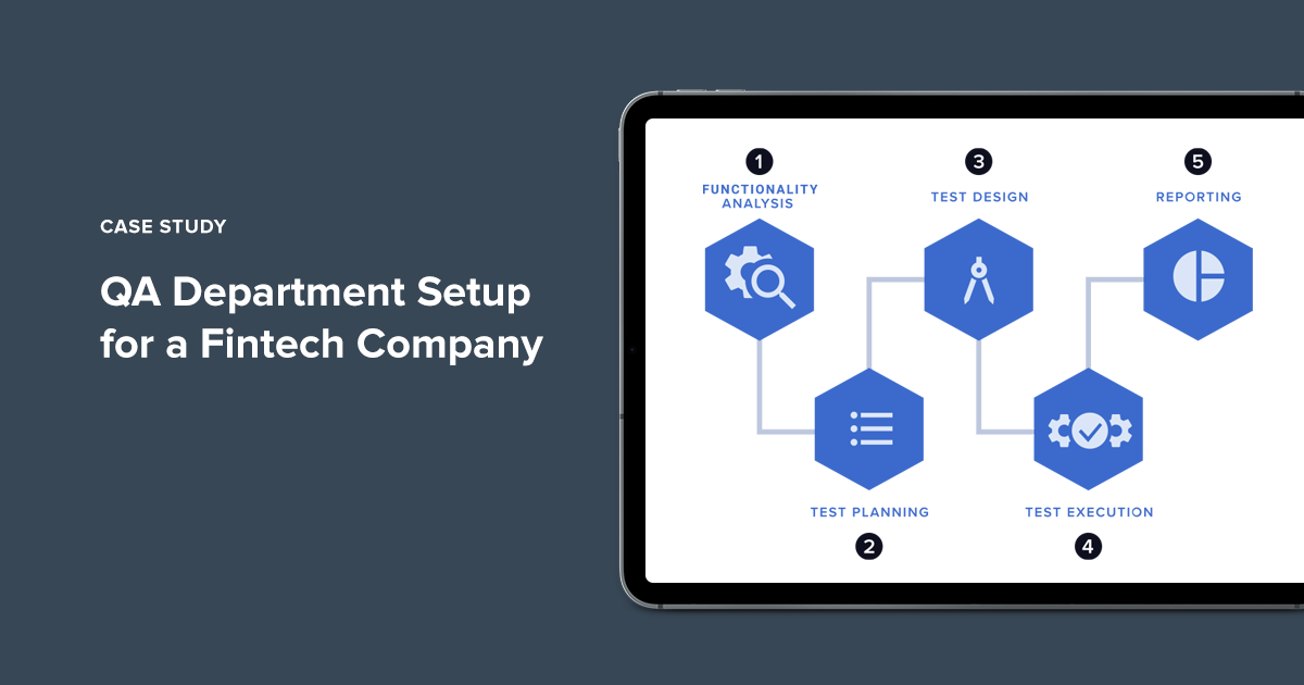 Case Study: QA Department Setup for a Fintech Company