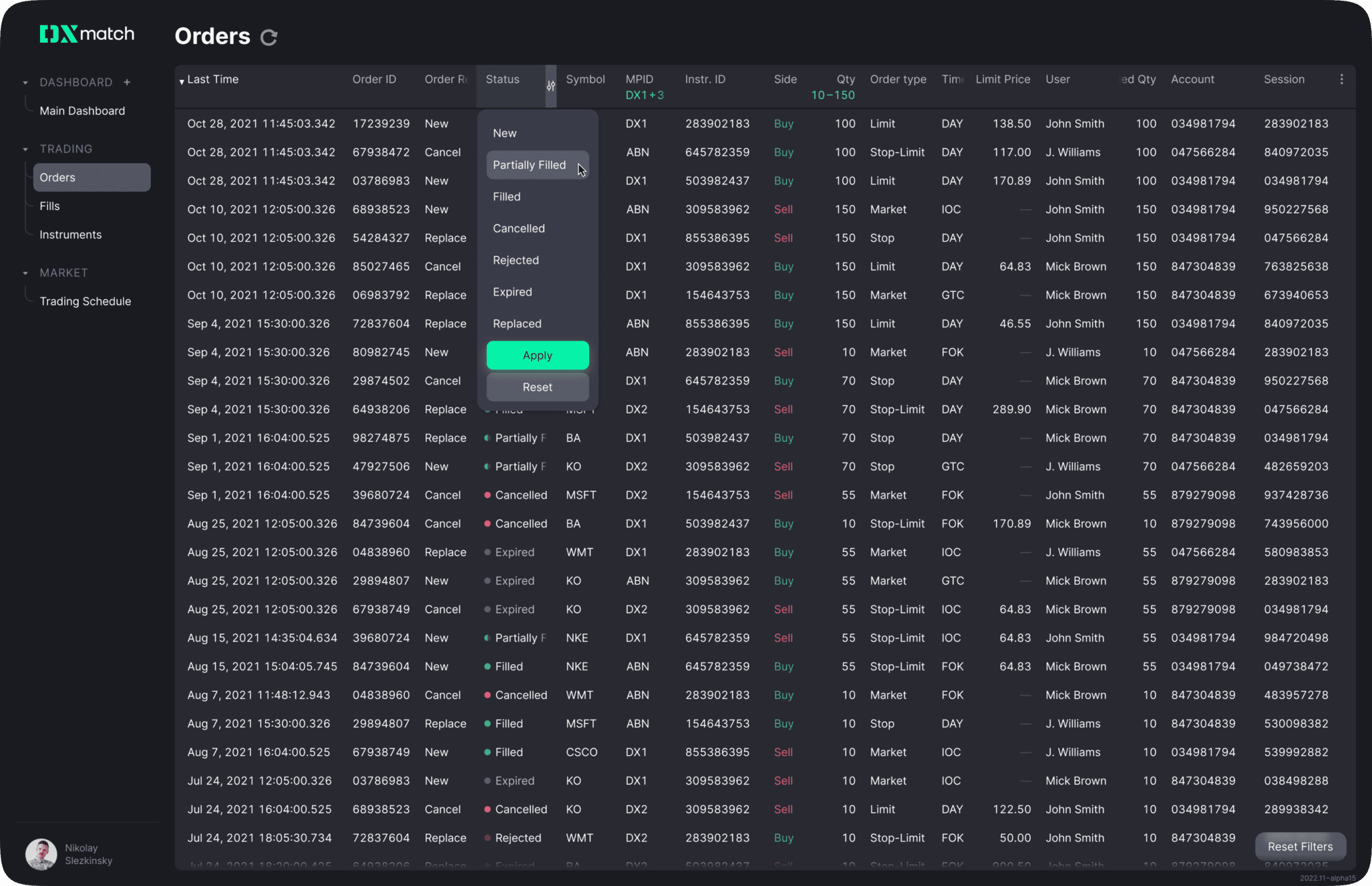 Matching Engine for Crypto and Stock Exchanges - Devexperts