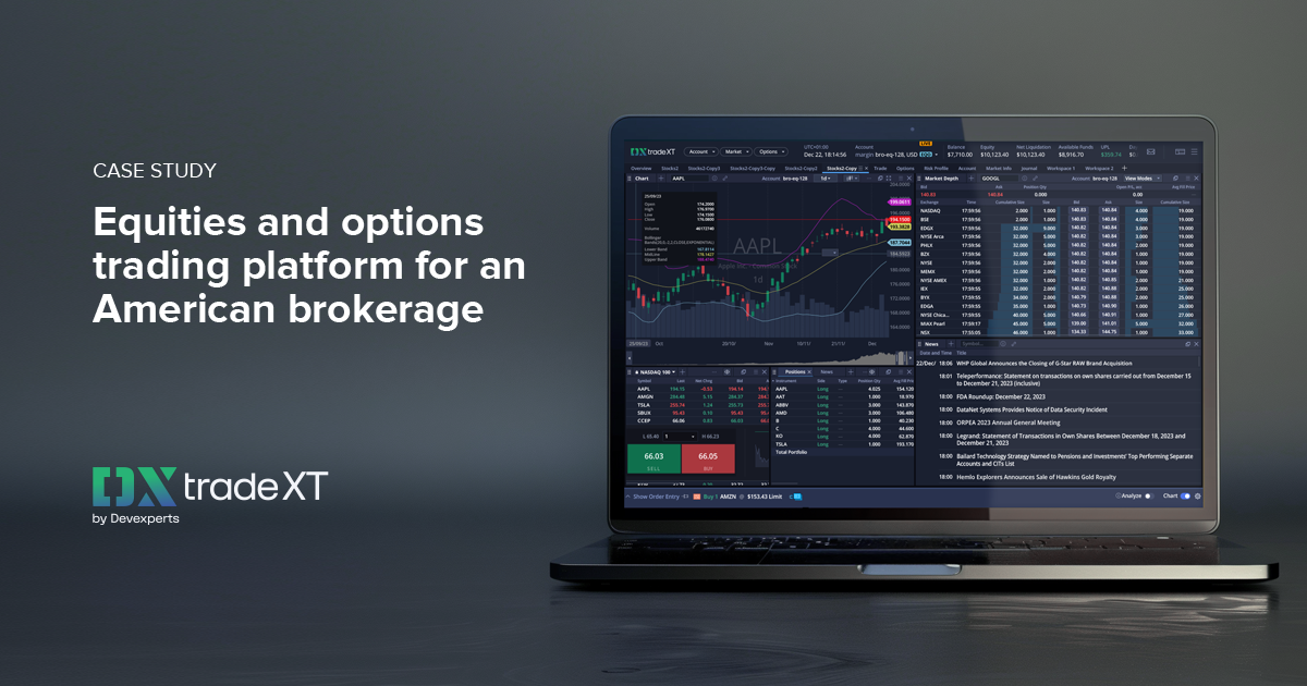 Equities and Options Trading Platform for an American Brokerage ...