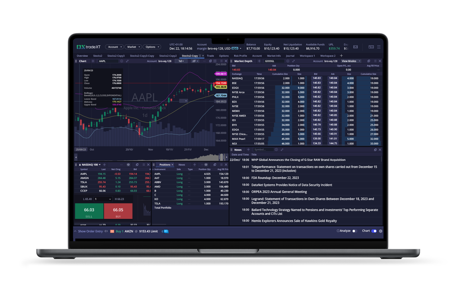 Equities and Options Trading Platform for an American Brokerage ...